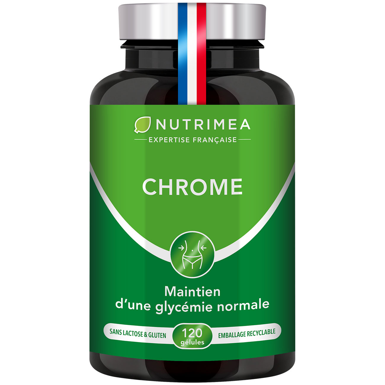 Chrome - Complément Alimentaire Minceur & Glycémie - 120 Gélules